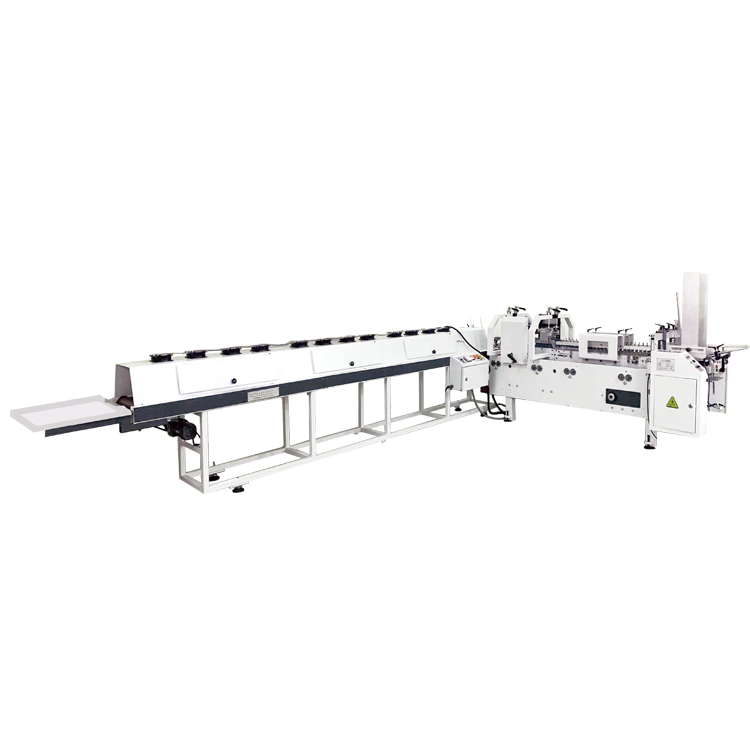 ZB-700 automatic coffee cup fan gluing drying machine - Zhantian Folder ...