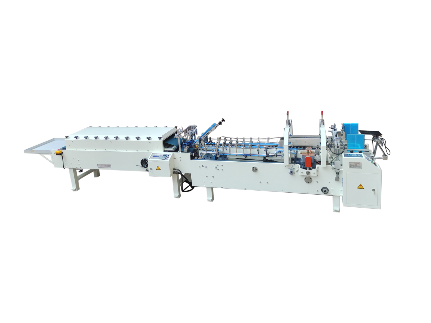 ZH-500 mini folder gluer machine for small boxes - Zhantian Folder Gluer